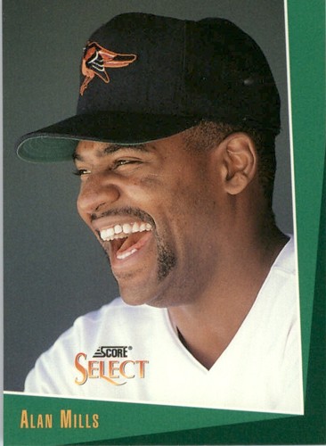 1993 Select Alan Mills Baltimore Orioles #367 Baseball Card | eBay