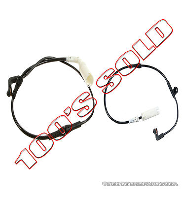 FRONT + REAR BRAKE PAD WEAR SENSORS for BMW E60 34356789492 ...