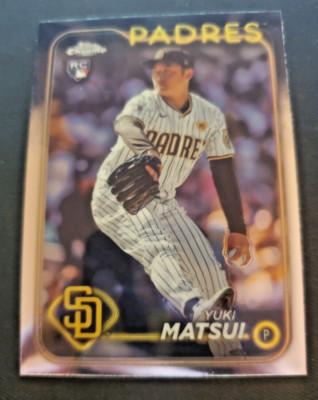 2024 Topps Chrome #116 Yuki Matsui San Diego Padres RC | eBay