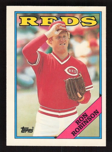 1988 Topps Tiffany Set-Break #517 Ron Robinson Cincinnati Reds | eBay