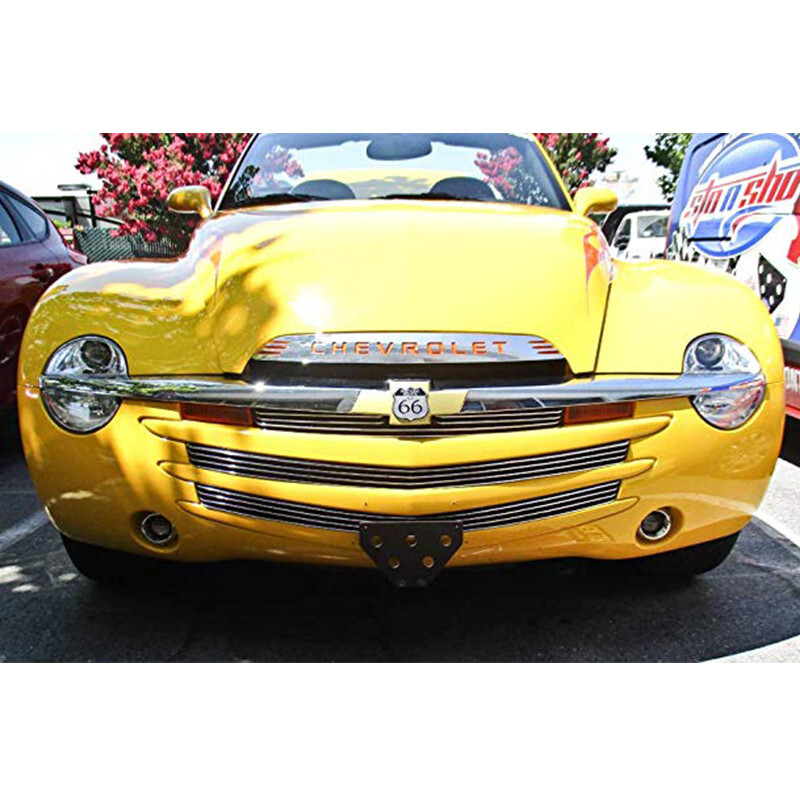 For 03-06 Chevy SSR SNS158 Quick-Release Front License Plate Bracket ...