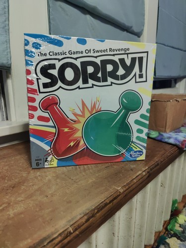 Hasbro Sorry Board Game Classic Ages 6+ 2-4 Players | eBay