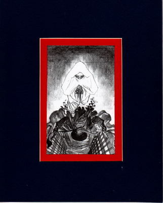 The SHADOW #13 COVER SKETCH PRINT PROFESSIONALLY MATTED Alex Ross art ...