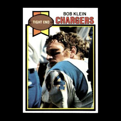 Bob Klein 1979 Topps San Diego Chargers #51 R309I 6 | eBay