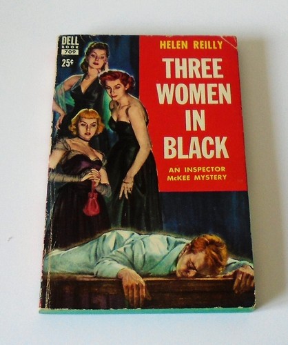 THREE WOMEN IN BLACK - Helen Reilly - DELL 1956 | eBay