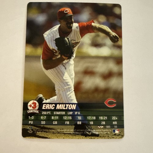2005 MLB Showdown Trading Deadline 085 Eric Milton Cincinnati Reds | eBay