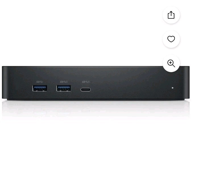 DELL D6000 DisplayLink Universal Docking Station +130W AC USB 3.0 / USB ...