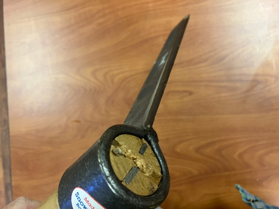 Snow & Nealley Shingle Froe for Splitting Cedar Shake Shingles Firewood ...