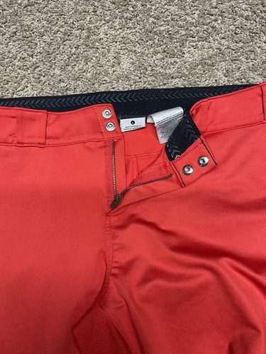 Nike Dri Fit men’s football pants Large Athletic Baseball Red Sporty ...