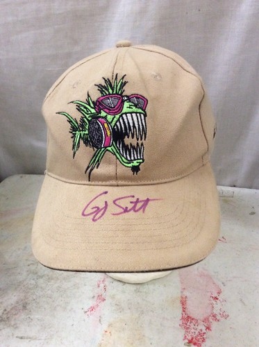 Vintage trucker hat baseball cap NHRA Racing Nitro Fish Signed ...