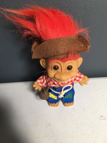 Vintage RUSS Hillbilly/Hobo Troll Doll #18343 | eBay