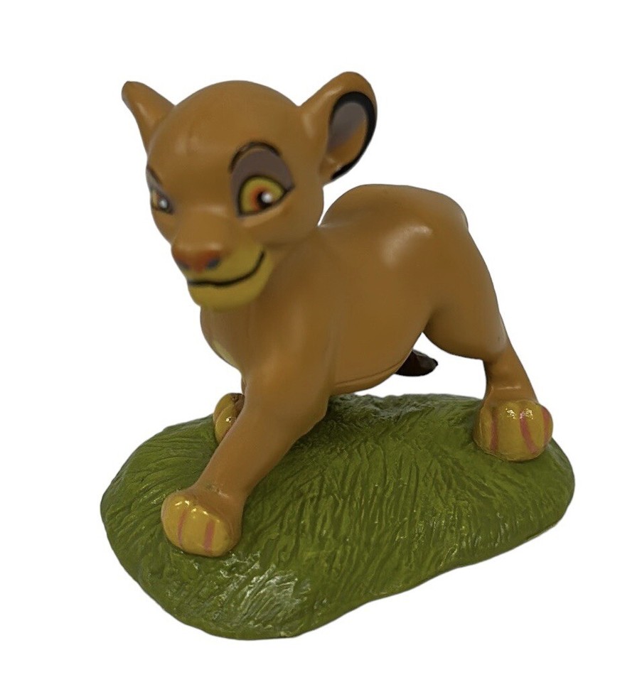 Disney Exclusive The Lion King Grown Simba and Young Simba Figures Cake ...