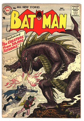 * BATMAN #104 (1956) Silver Age Classic! Fine/Very Fine 7.0 * | eBay