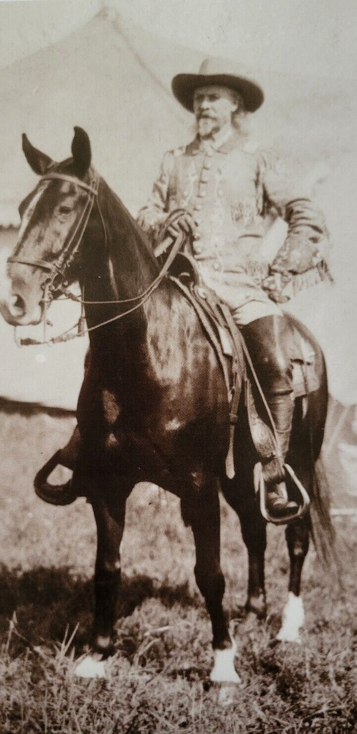 Buffalo Bill William Cody Conceived the Wild West Show 1882 collectible ...
