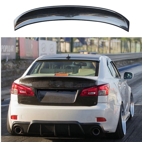 Carbon Fiber Rear Trunk Boot Spoiler Wing For LEXUS IS250 IS350 ISF ...