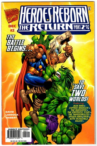 HEROES REBORN THE RETURN #2 - DECEMBER 1997 - HIGH GRADE MODERN AGE ...