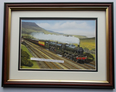 RAILWAY PRINT BY BARRY FREEMAN FRAMED (M) | eBay UK