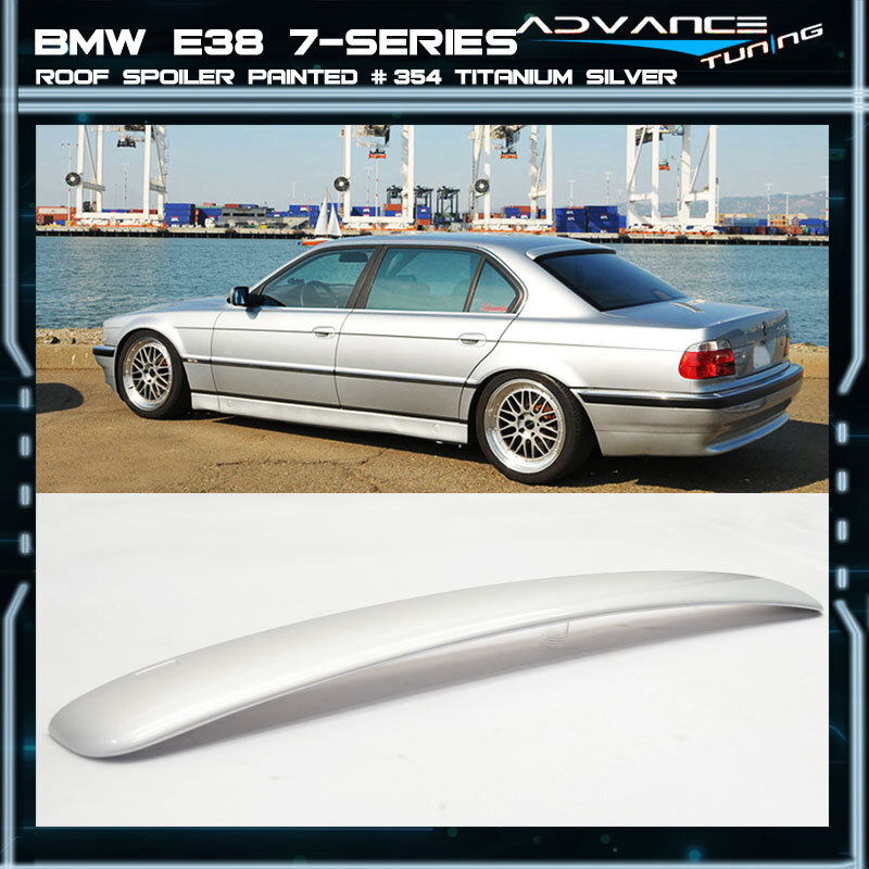 For 95-01 E38 7-Series AC Style Roof Spoiler Painted Color # 354 ...