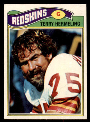 1977 Topps Terry Hermeling # 523 Washington Redskins | eBay