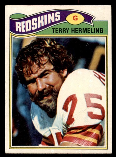 1977 Topps Terry Hermeling # 523 Washington Redskins | eBay