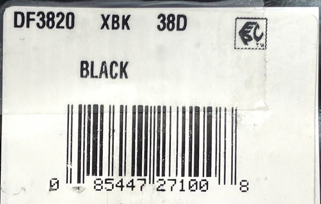 Bali 3820 Double Support Wirefree Bra Size 38d Black for sale online | eBay