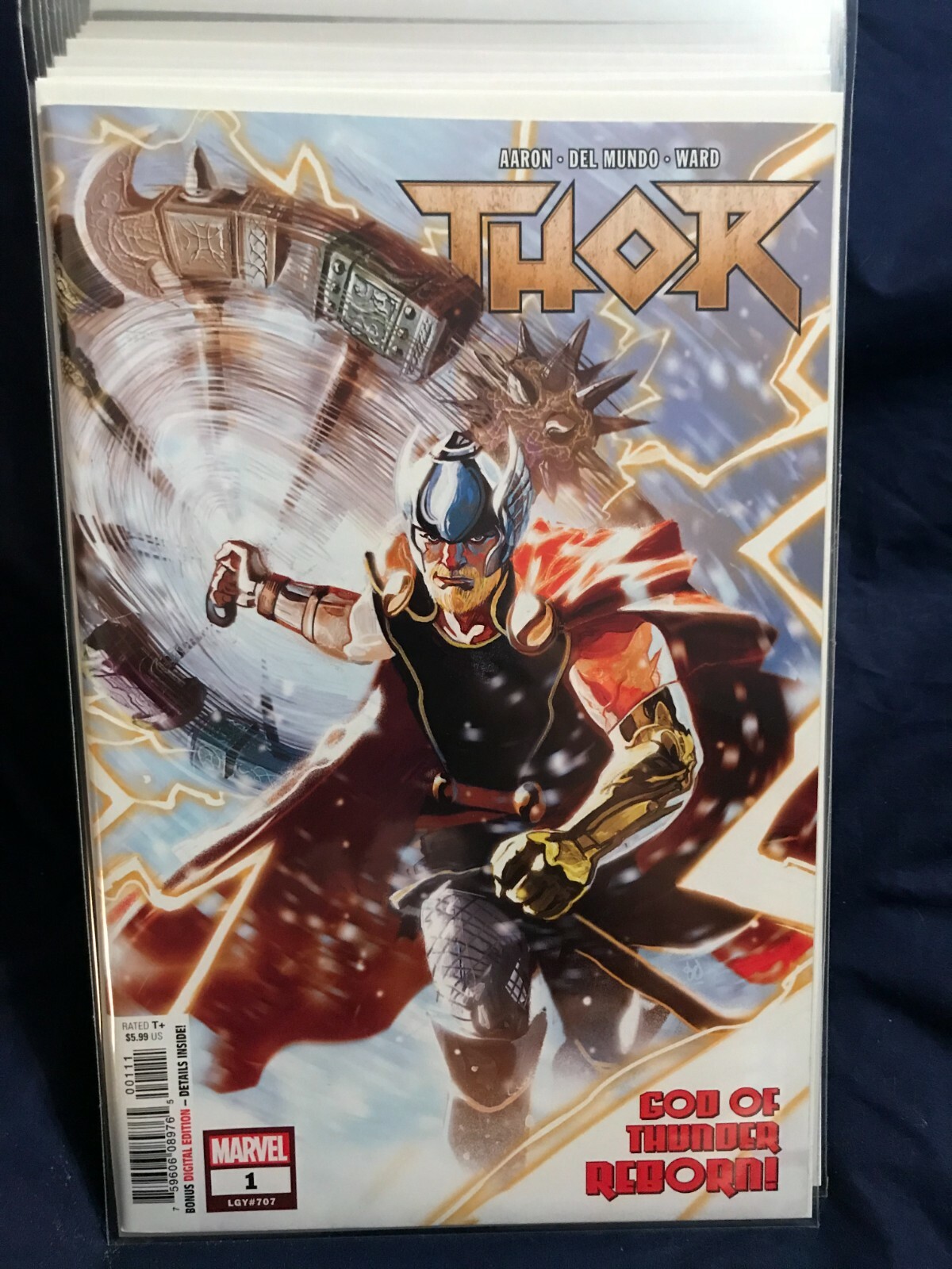 Thor #1 NM MARVEL COMICS 2018 LEGACY #707 | eBay