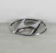 Hyundai Elantra Letters Black Emblem Chrome OEM Original for sale ...