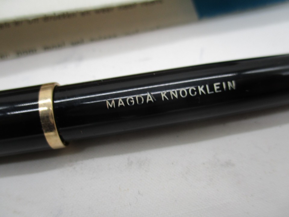 Vintage GEHA - Füller Kolbenfüller „GEHA 715“ – Schwarz/Gold | eBay.de