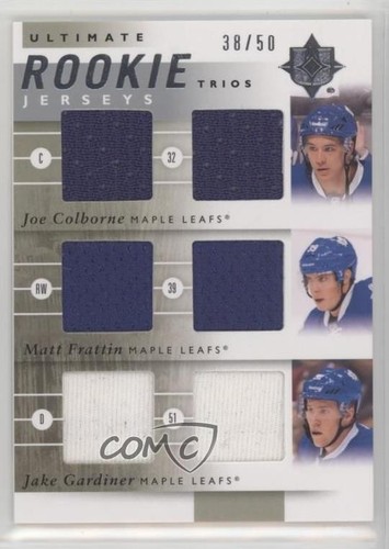 2011-12 Ultimate Collection Rookie Trios 38/50 Joe Colborne Matt ...