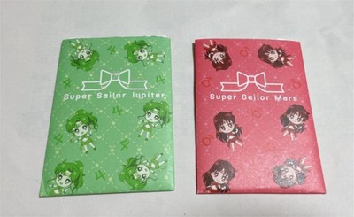 Sailor Moon Sailor Mars & Jupiter Die-Cut Stickers Set Eternal Carddass ...