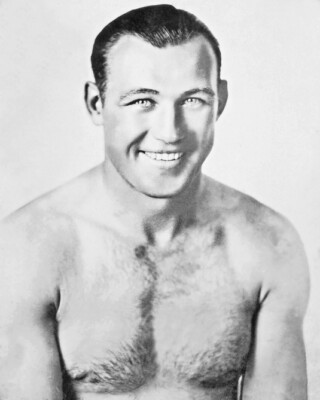 Former Heavyweight Champion JACK SHARKEY Glossy 8x10 Boxing Photo Pose ...