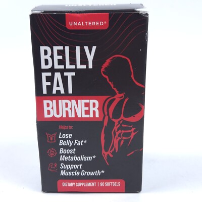 UNALTERED Belly Fat Burner for Men - Lose Abdominal Fat, Boost ...