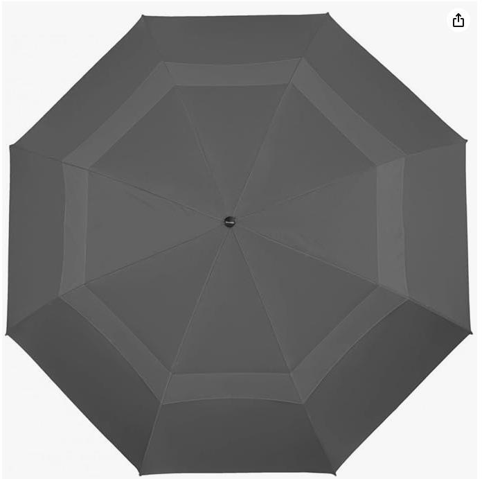 ShedRain WindPro Auto Open Close Compact Windproof Umbrella Vented ...