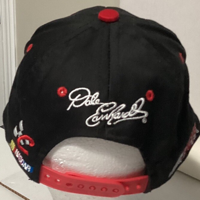 Vintage Dale Earnhardt #3 Chase Racewear Nascar Hat Cap Black Red ...