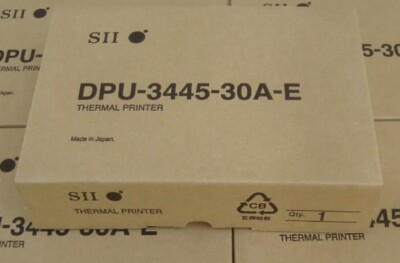 NEW LOT OF 2 SEIKO DPU-3445-30A-E SII THERMAL LABEL RECEIPT PRINTER ...