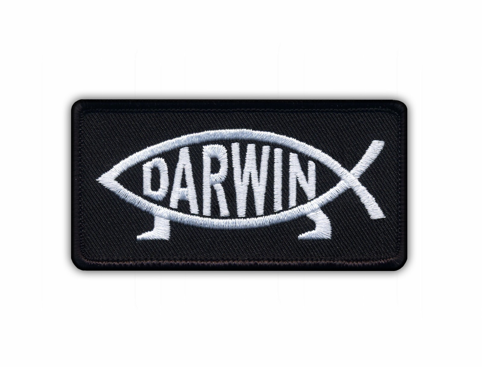 Darwin fish Patch/Badge Embroidered | eBay