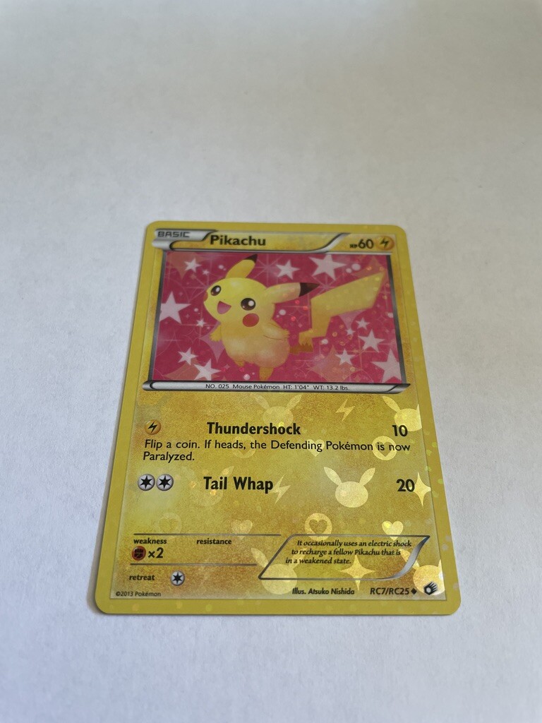 PIKACHU RC7/RC25 Legendary Treasures Reverse Holo Pokemon Card Near ...