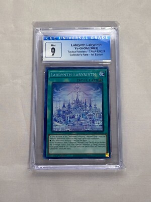 Yu-Gi-Oh! Graded 9 First Edition Collector's Rare Labrynth Labyrinth ...