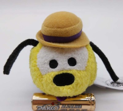 2018 Authentic Disney Store Pluto Dapper Dan Tsum Tsum3.5" Mini Plush ...