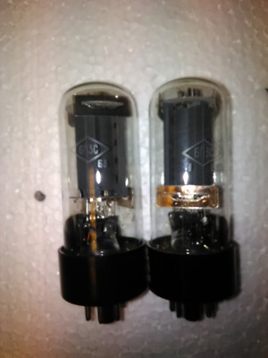 2 pcs 6P3S 6L6 6L6GT FOTON factory Matched Pair unboxed ,NOS.Tested L3 ...