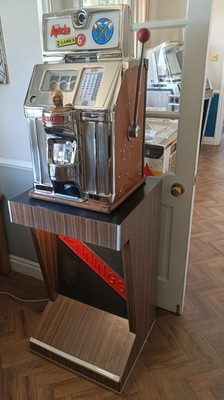 RARE JENNINGS APACHE ONE ARMED BANDIT INC ORIGINAL STAND - STRIPPED AND ...