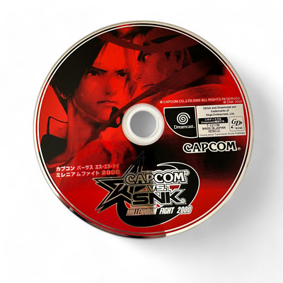 Capcom vs SNK for Sega Dreamcast Disc Only Japan Import - USA Seller | eBay