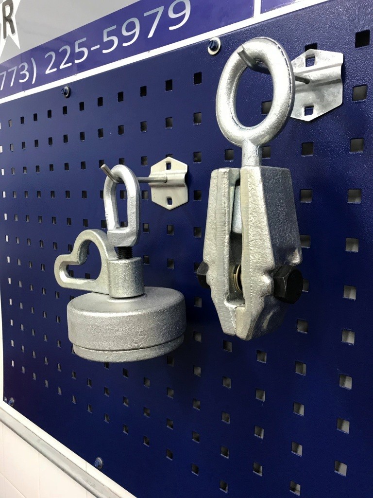 MO Clamp Style Strut Tower Puller + Jr pulling Clamp Auto Body Frame ...