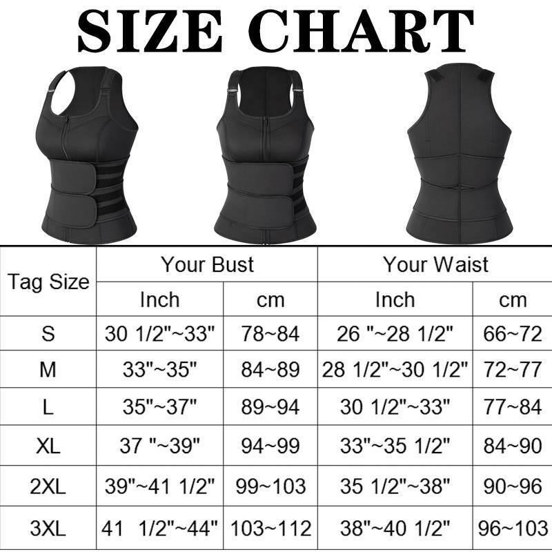 Women Fajas Colombianas Reductoras Sauna Vest Abdomen Sweat Tops Body ...