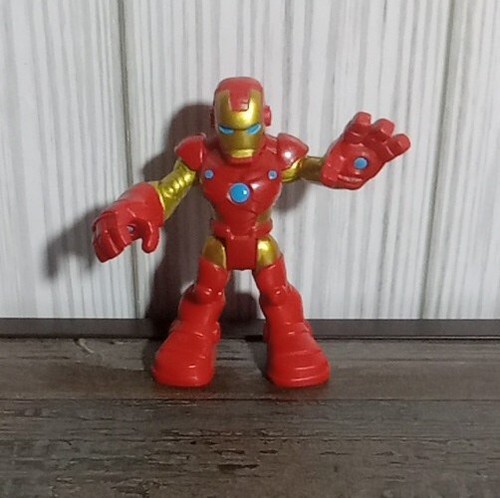 Marvel Super Hero Squad Iron Man Red Suit Action Figure Small Toy ...