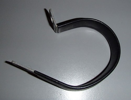 Greenhouse Clamps For 1/2 Inch Pvc Pipe 1/4" Vinyl - (pack Of 25 Coated ...