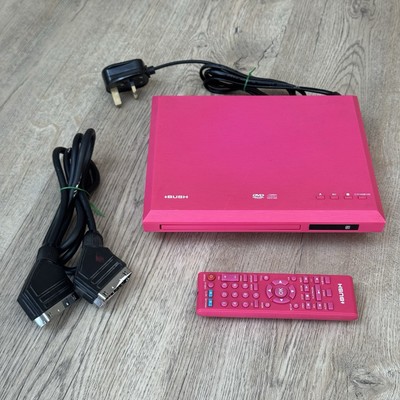 Bush Pink DVD Player Portable Player Scart CDVD2252DP remote Scart Lead ...