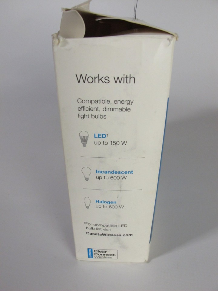 Mint Lutron Caseta Wireless 150 W Light Dimmer Kit with Smart Bridge ...