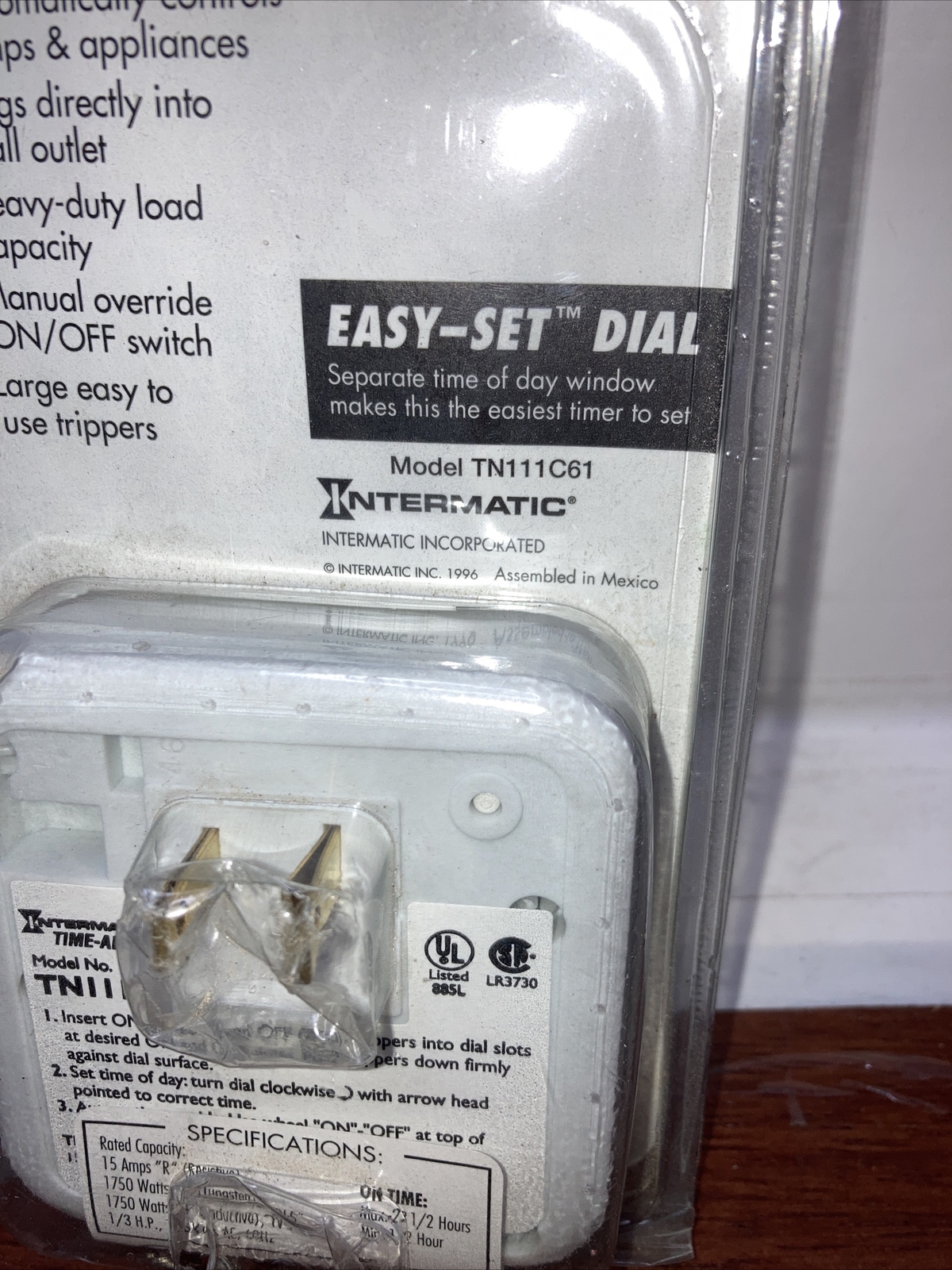 Intermatic Heavy Duty Lamp and Appliance Timer TN111 New In Package | eBay