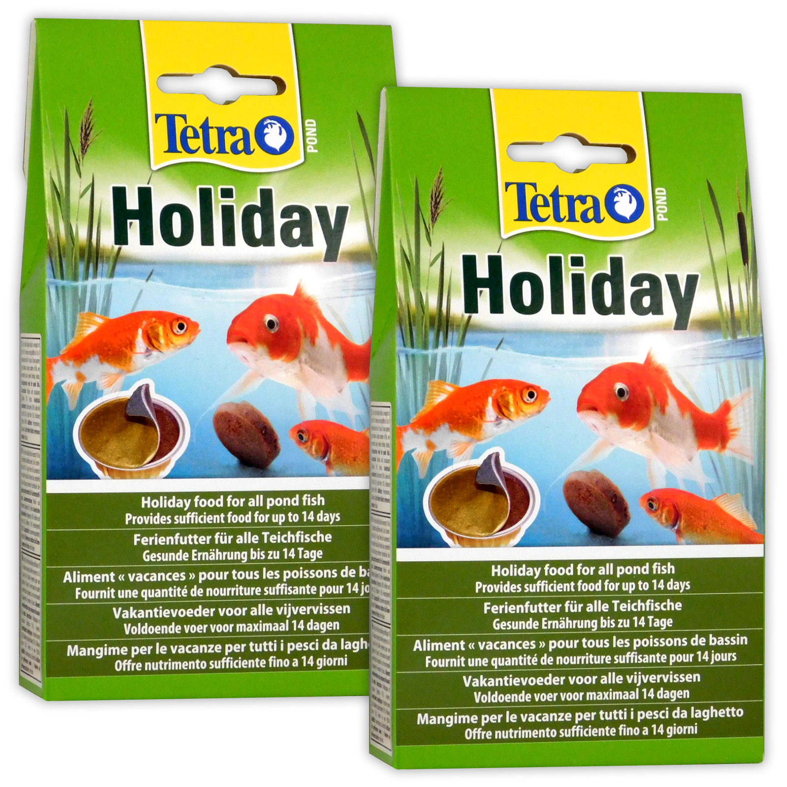 TETRA HOLIDAY FOOD BLOCK WEEKEND VACATION STICKS FISH GOLDFISH TROPICAL ...